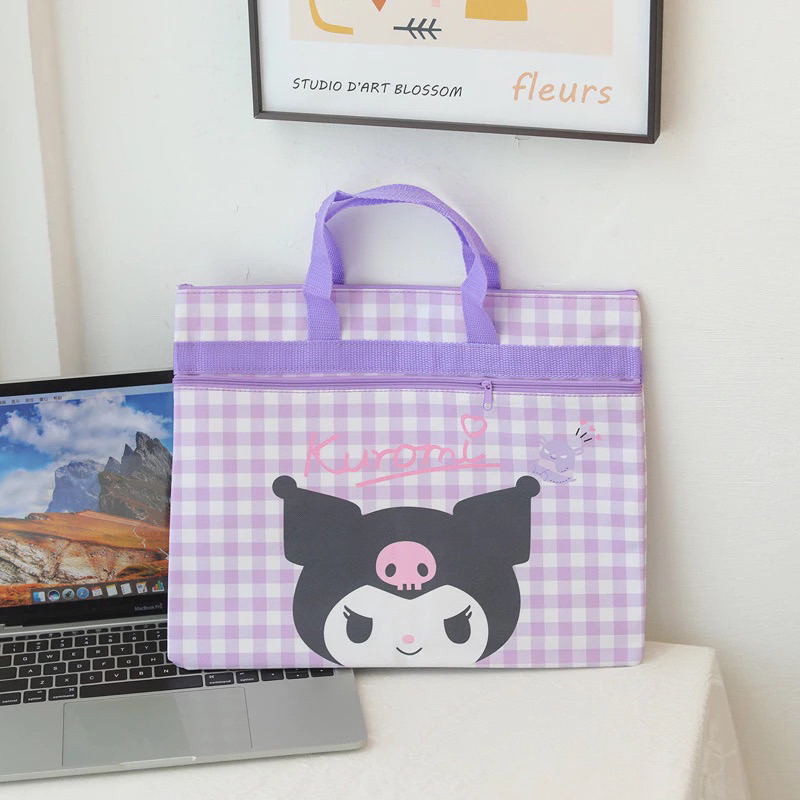 Jual MAP KAIN TAS ANAK FOLDER FILE KERTAS ULANGAN TENTENG LES SEKOLAH ...