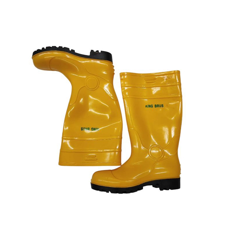 Jual SAN Safety boot yellow | Shopee Indonesia