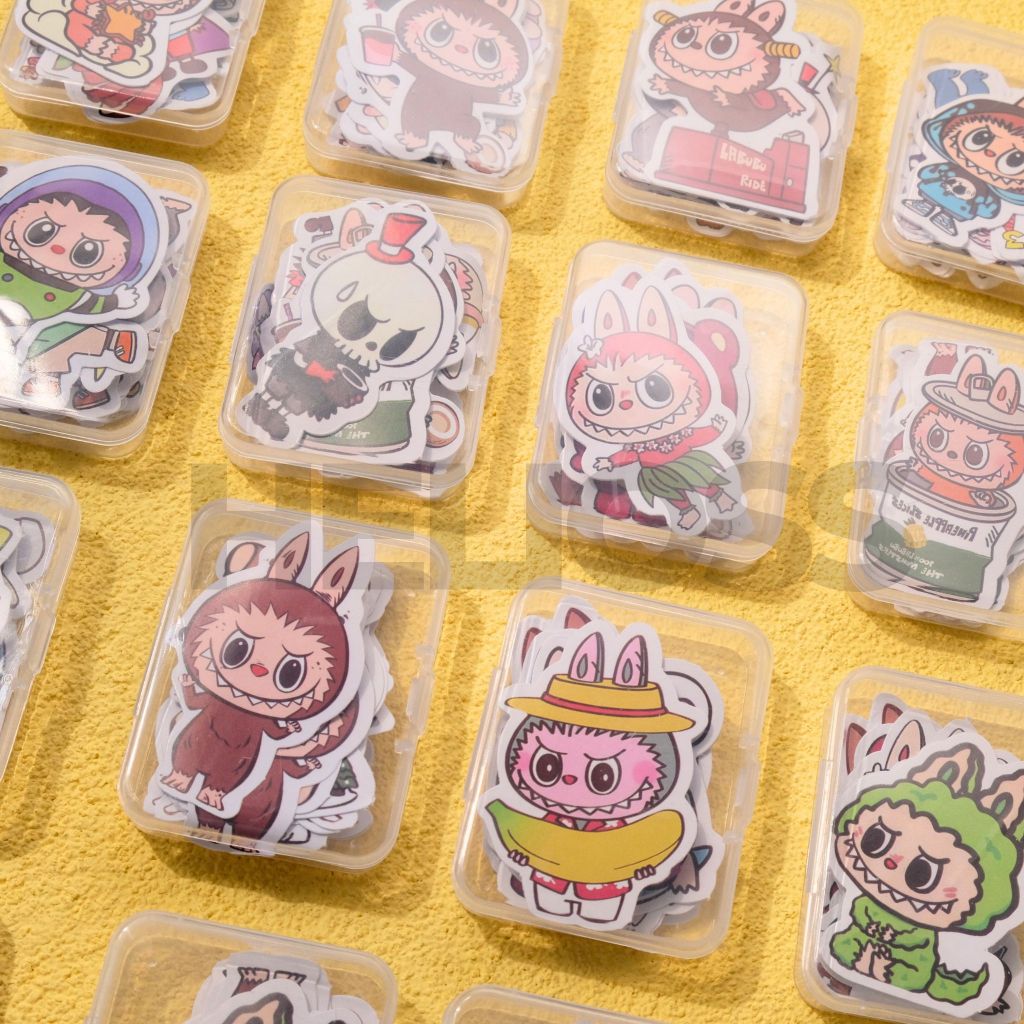 Jual STIKER KISSCUT LABUBU STIKER KERTAS LABUBU FULLBODY STIKER ...