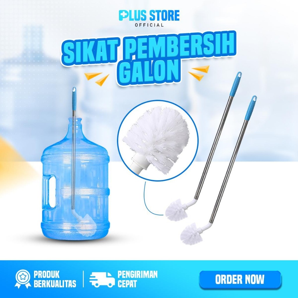 Jual Sikat Pembersih Galon Isi Ulang Tongkat Pembersih Manual Galon ...