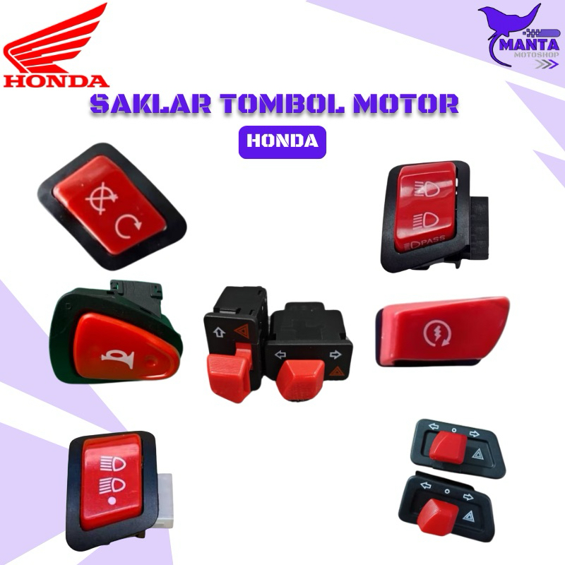 Jual saklar dim on off lampu pass beam saklar dimmer tombol merah ...