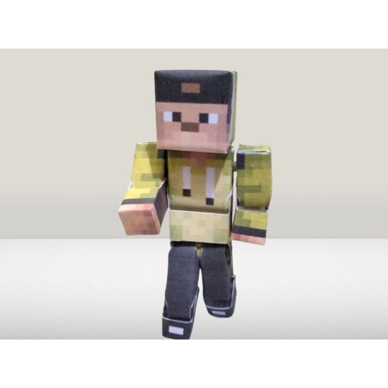 Jual Lembaran Pola Papercraft Skin Minecraft : Erpan1140 | Shopee Indonesia
