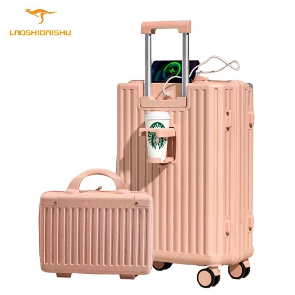 Jual KODE N55V Laoshidaishu kapasitas besar Koper 24 Inch 222 inch ...