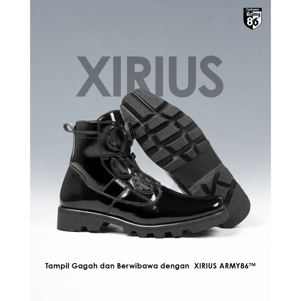 Jual Army86 Sepatu PDH Tali Putar Full kulit asli gratis jaket model ...
