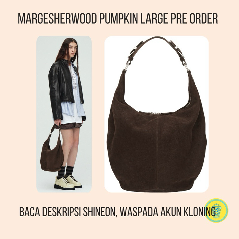 Jual [PO] CEK DESKRIPSI MARGESHERWOOD PUMPKIN LARGE ORIGINAL | Shopee Indonesia