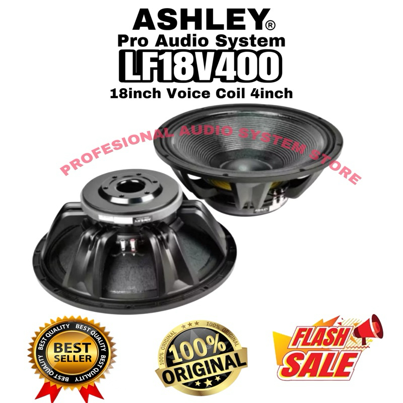 Jual SPEAKER ASHLEY KOMPONEN SUBWOOFER 18INCH 18 INCH LF18V400 LF ...
