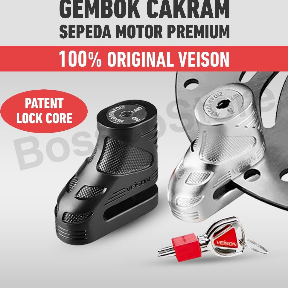 Jual Pusat Irit VEISON DX3 Gembok Cakram Original Kunci Rem Sepeda ...