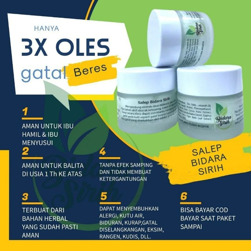 Jual SALEP GATEL MANJUR BIDARA SIRIH [ exim, kadas, kudis, panu ...