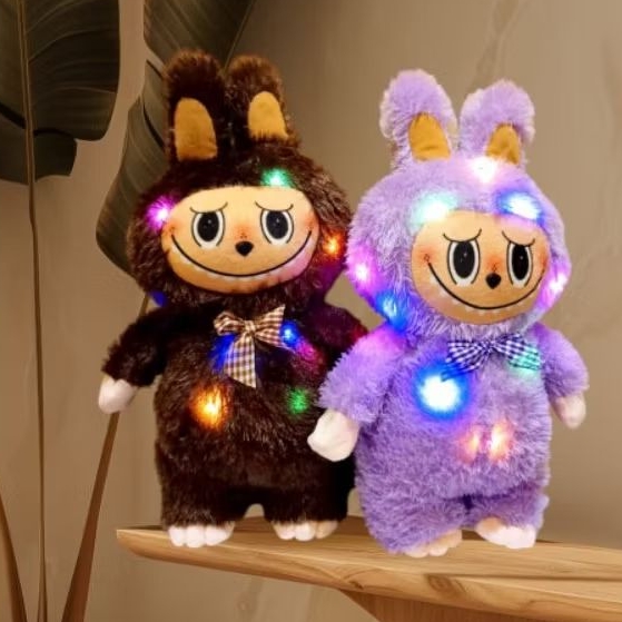 Jual Boneka labubu Led ukuran 50cm bahan rasfur | Shopee Indonesia