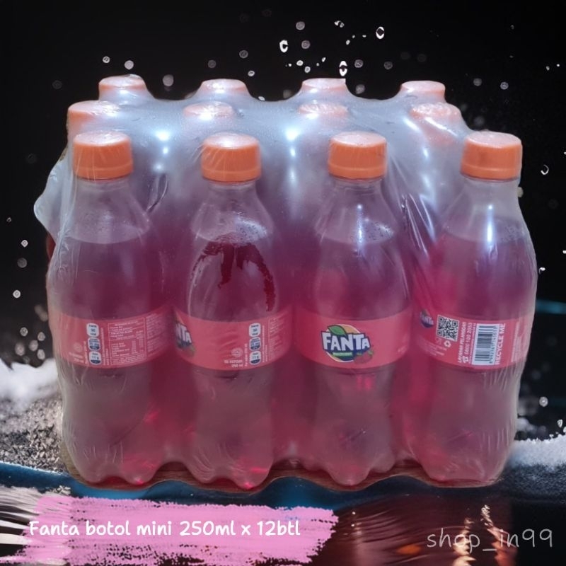 Jual Fanta strawberry mini PET 250ml x 12 | Shopee Indonesia