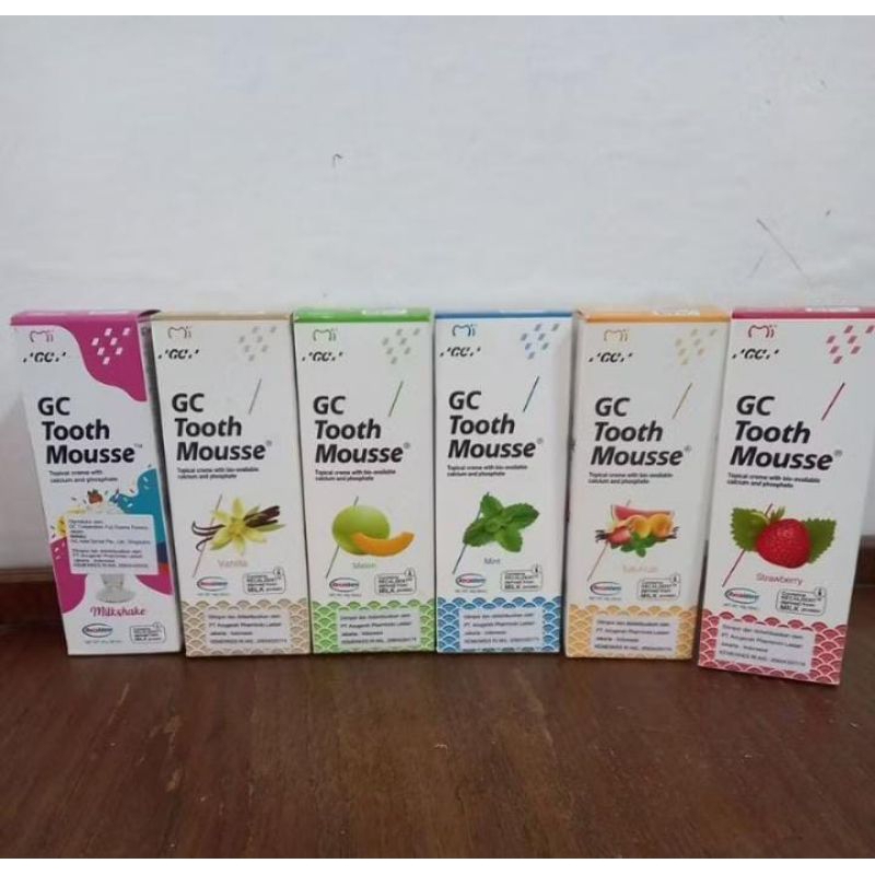 Jual Tooth mousse Assorted /Tooth mouse plus 40 gram | Shopee Indonesia