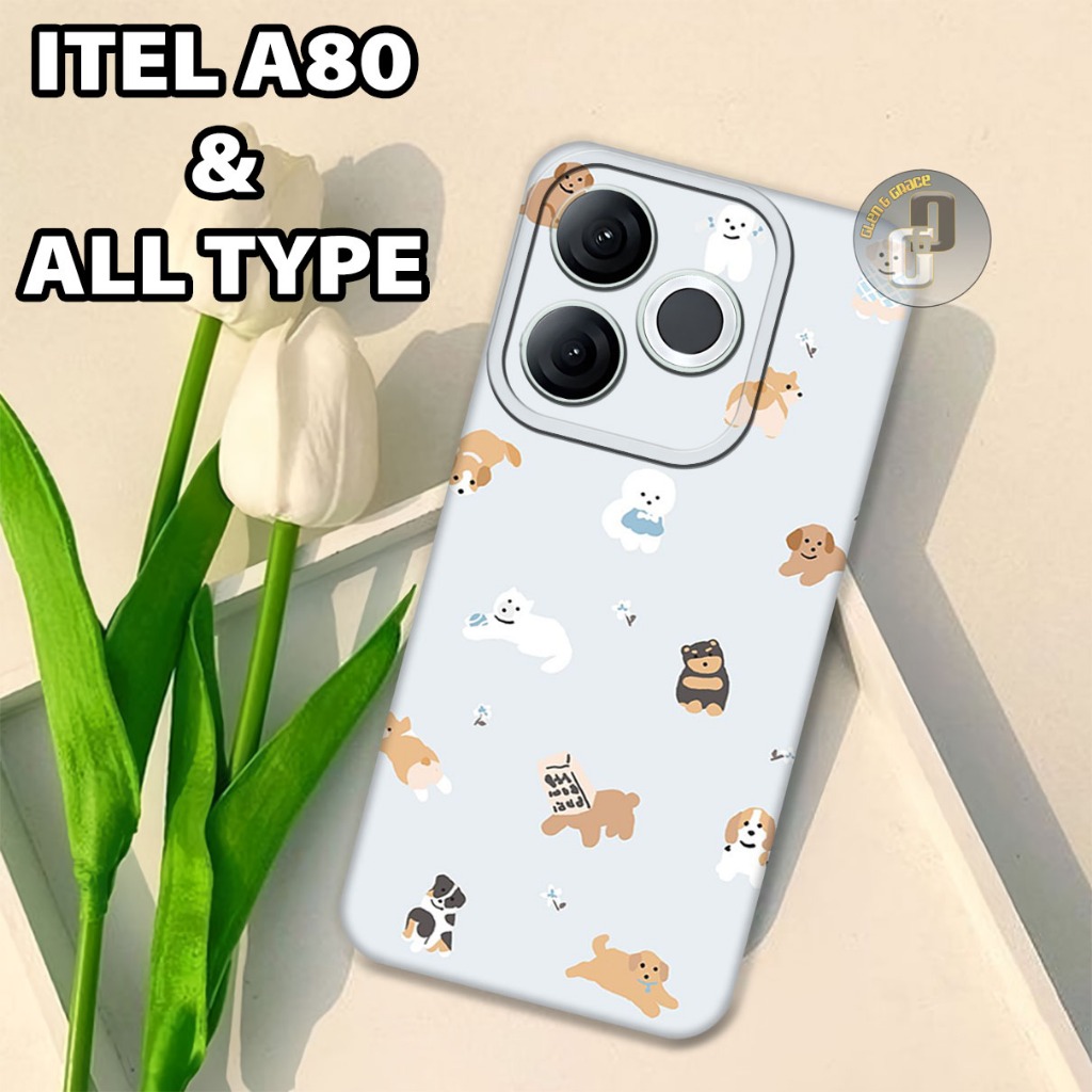 Jual G6 - Softcase ITEL A80 Terbaru 2024 - Bahan karet lentur - Motif ...