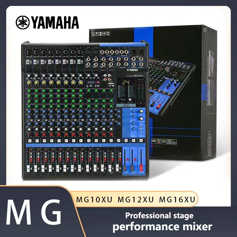 Jual MG Mixer 48V Perekaman Efek Reverb SPX Mixer Profesional 10 ...