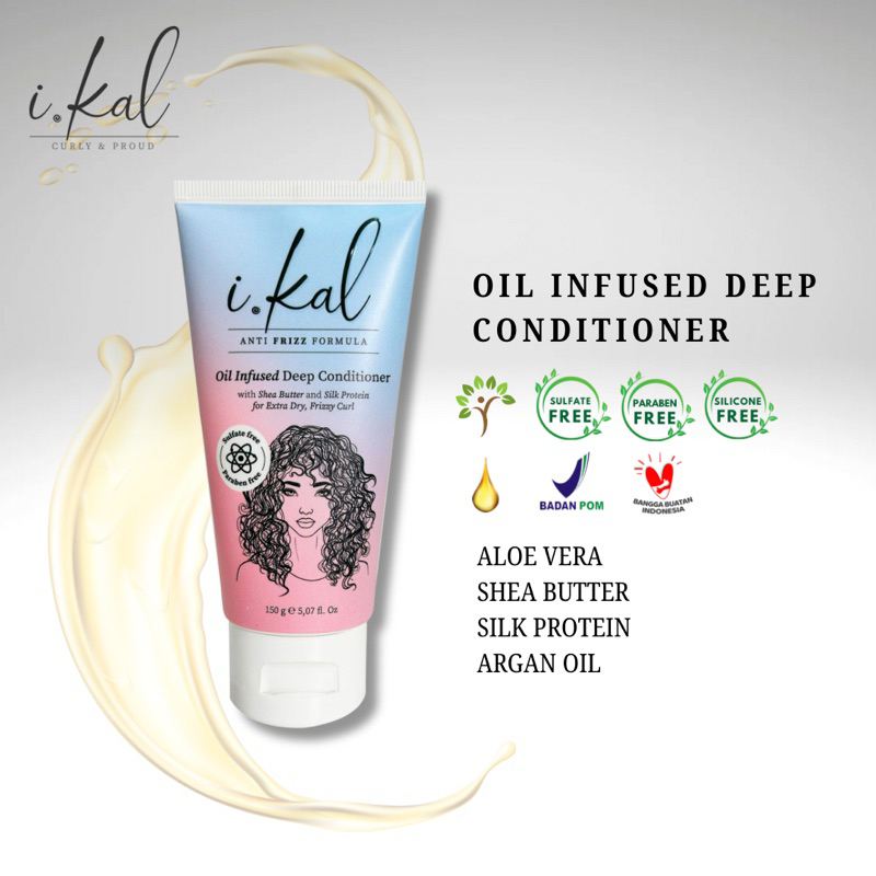 Jual I.KAL OIL INFUSED DEEP CONDITIONER | Shopee Indonesia
