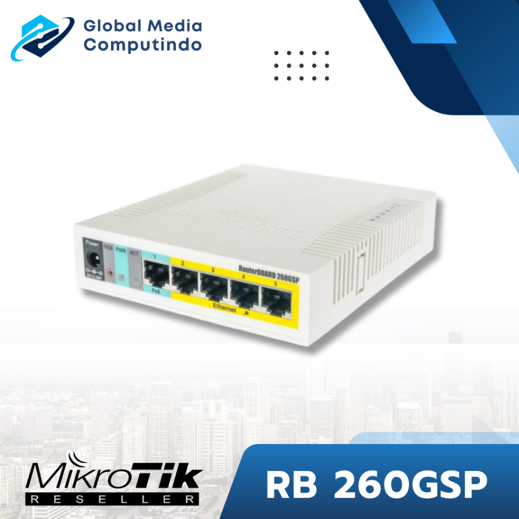 Jual MIKROTIK - RB260GSP | Shopee Indonesia