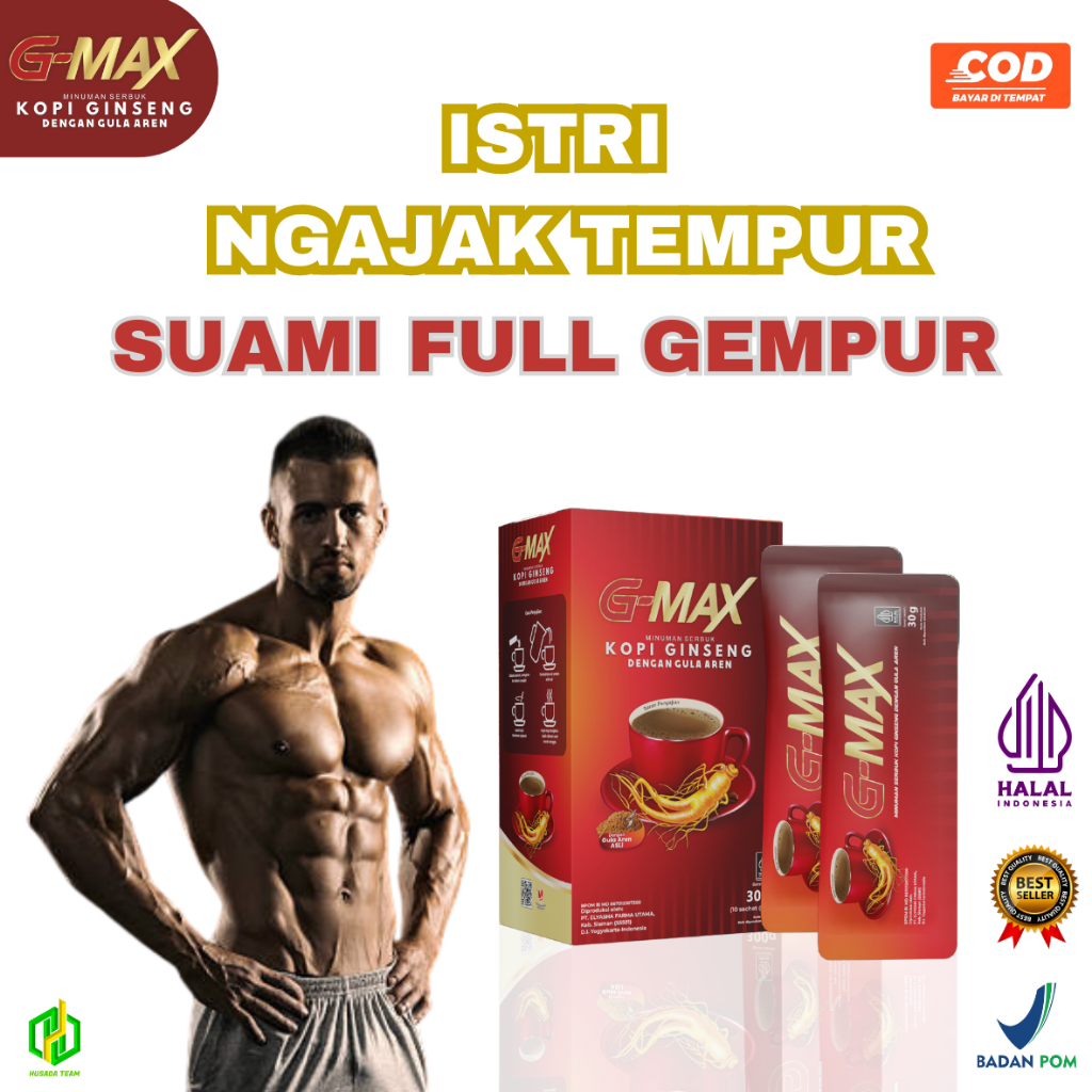 Jual G-MAX Minuman Kopi Stamina Pria Dewasa Extra Gingseng Original Tahan Lama Awet Bersama ...