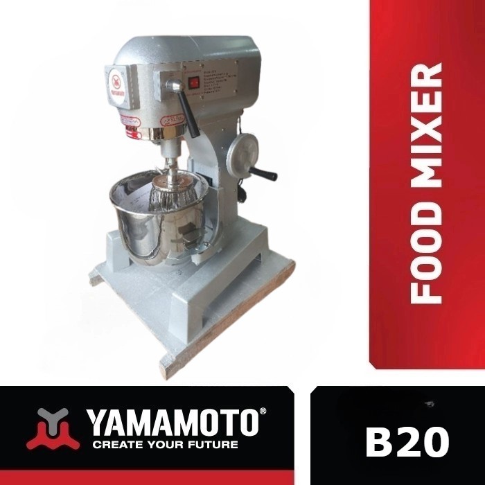 Jual Planetary Mixer 20 Liter B20 YAMAMOTO B20 Mixer Adonan Kue Roti ...