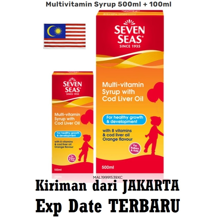 Jual Exp DEC 2027 Sevenseas Seven Seas Multivitamin Multi Vitamin Syrup ...