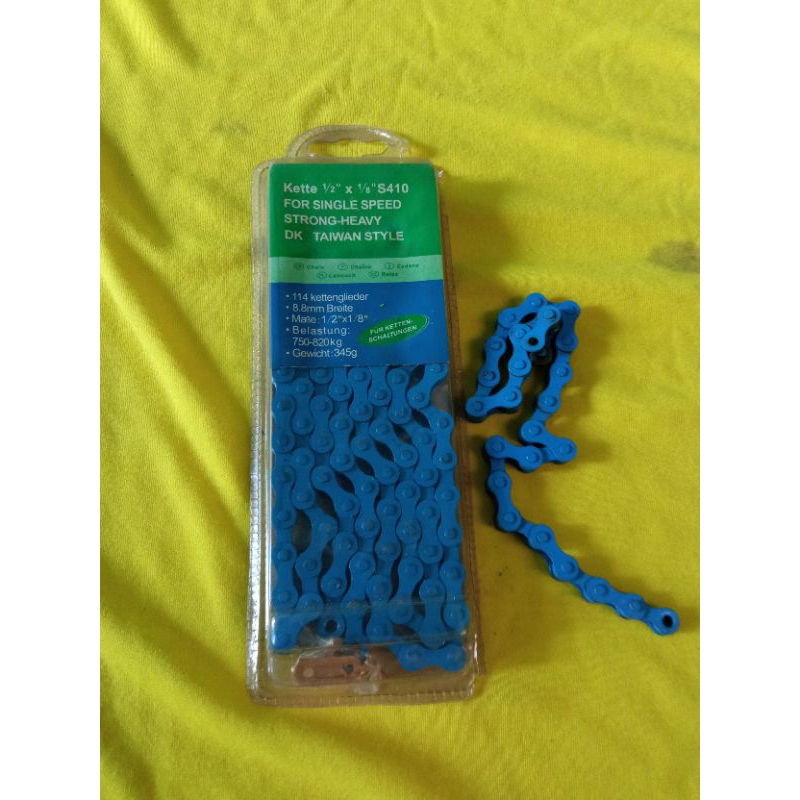 Jual Rantai Biru Sepeda BMX Lowrider Cruiser Fixie | Shopee Indonesia