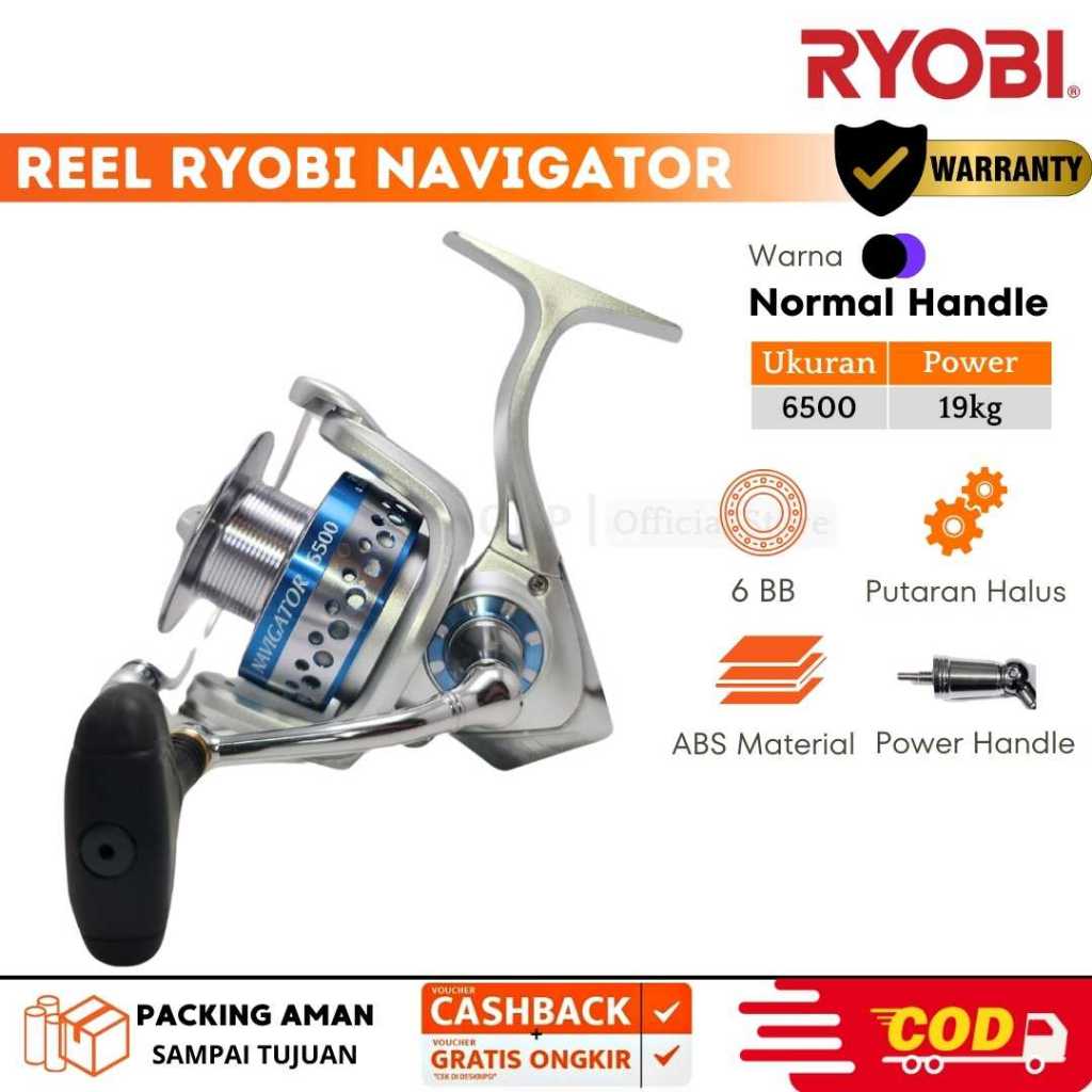 Jual Reel Ryobi Navigator 6500 | Shopee Indonesia