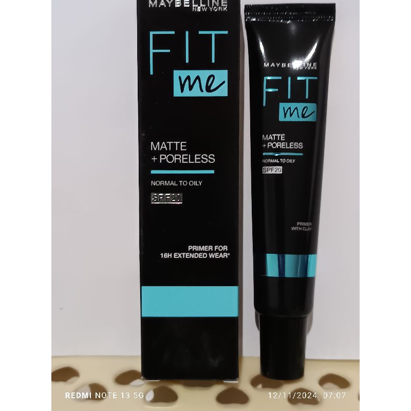 Jual Fit Me Matte + Poreless Primer Make Up - 30ml | Shopee Indonesia