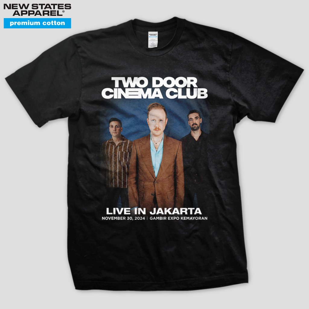 Jual Kaos Band Two Door Cinema Club Live in Jakarta 2024 Tag NSA ...