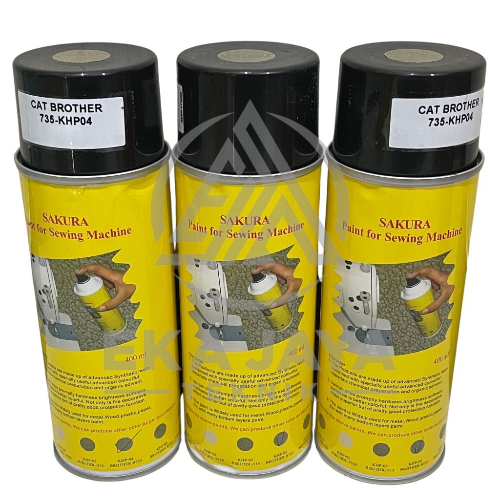 Jual CAT SAKURA KHP-04 BROTHER B735 400ML - CAT MESIN BROTHER 735 KHP ...