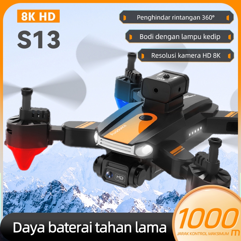 Jual S13 Drone kamera jarak jauh fotografi udara profesional murah dual camera drone premium ...