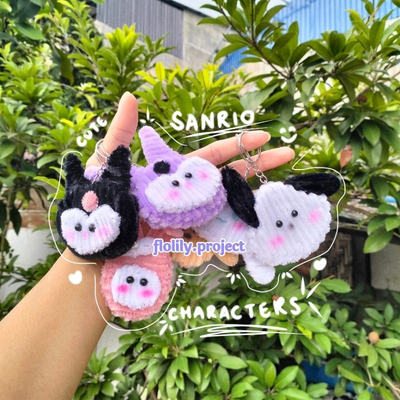 Jual Sanrio Characters Keychain | Kuromi | My Melody | Cinnamoroll ...