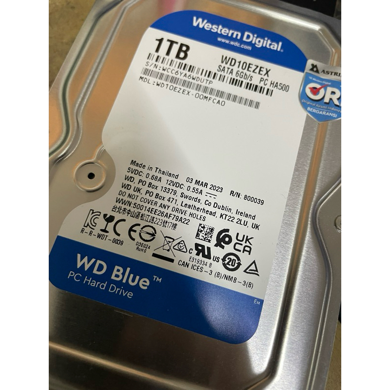 Jual western digital 1tb hdd internal | Shopee Indonesia