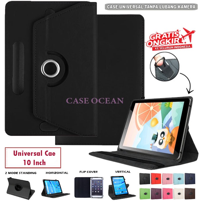 Jual Olike EduTab Edu Tab E3 10 Inch Flip Leather Case Casing Cover ...