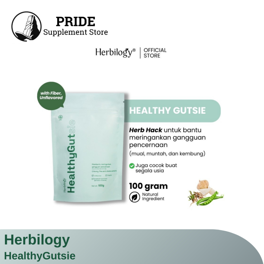 Jual Herbilogy Healthy Gutsie Extract Powder 100g | Shopee Indonesia