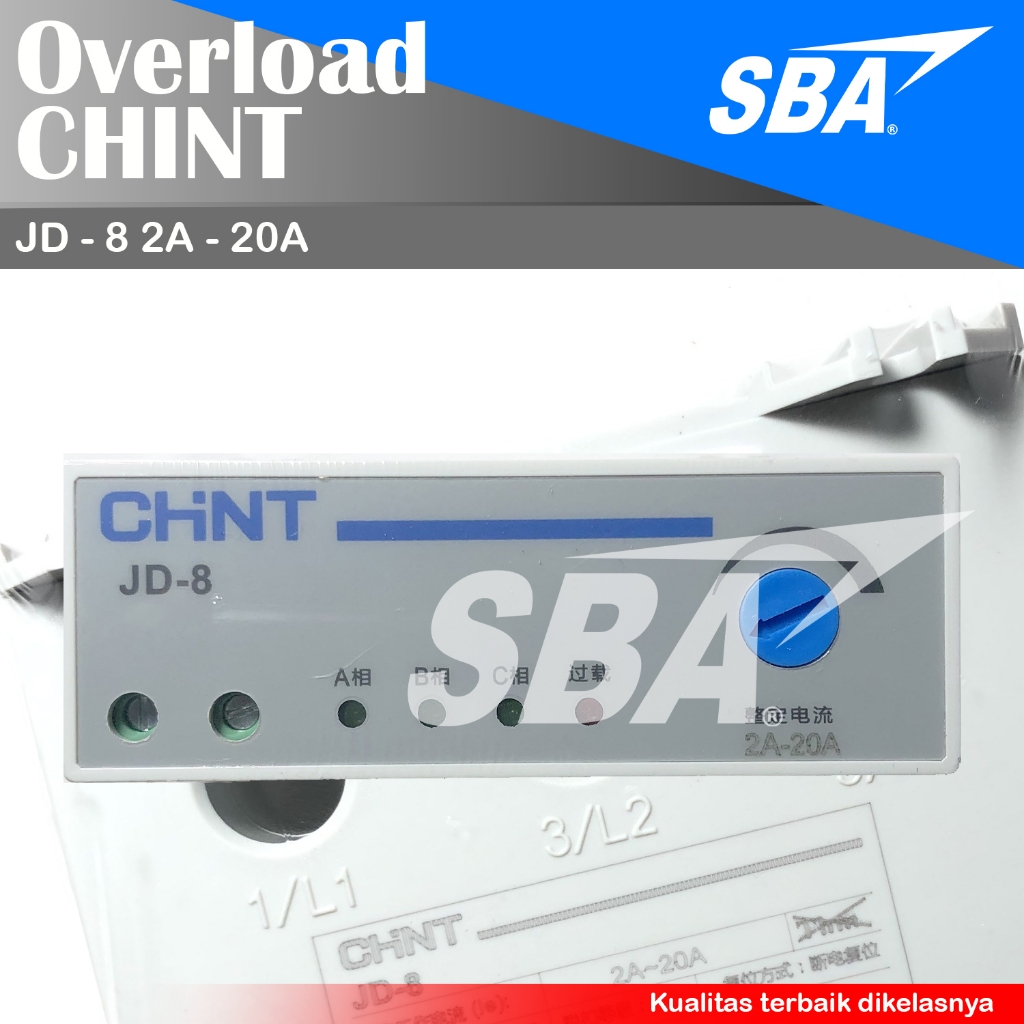 Jual Overload CHINT JD-8 2A-20A | Shopee Indonesia