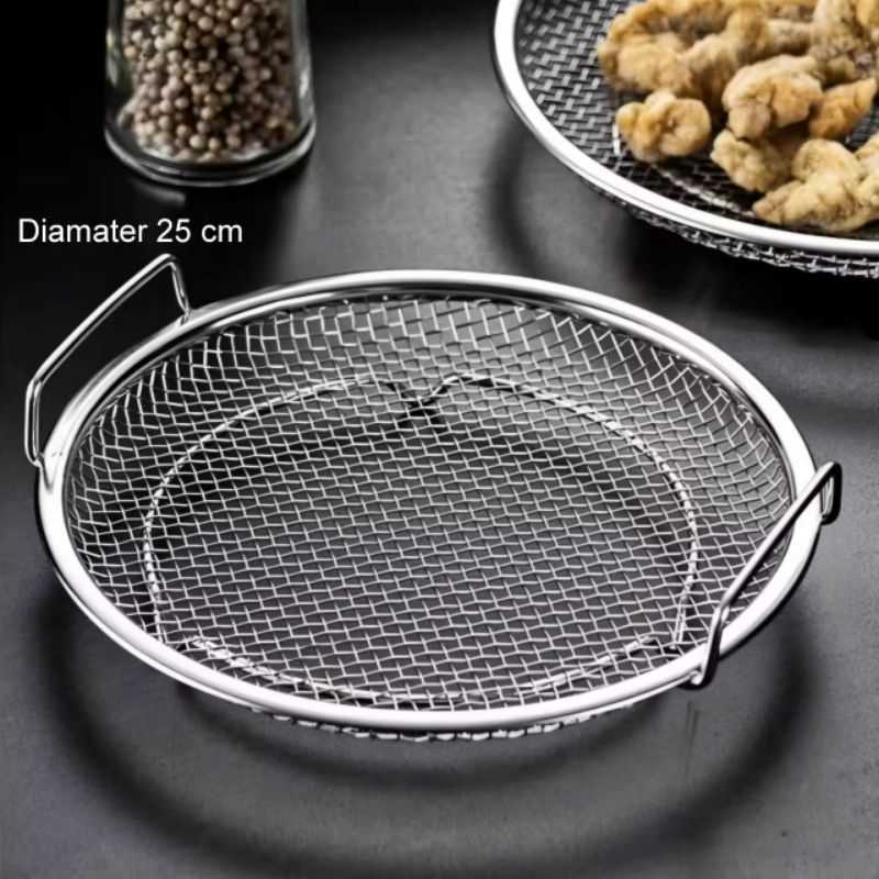 Jual 304 Steel Penyaring Minyak Goreng Stainless / Tirisan Minyak Baja ...