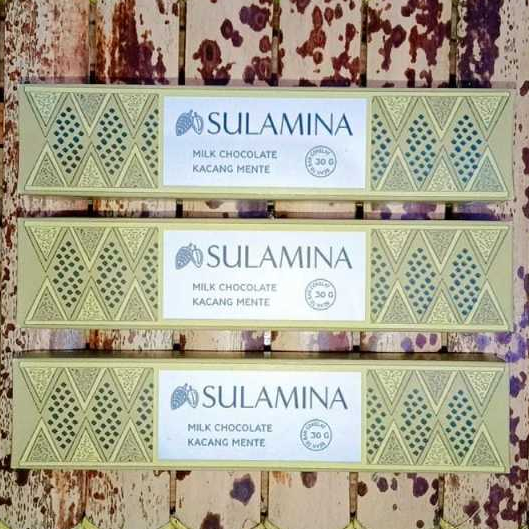 Jual Sulamina Milk Choco Kacang Mente 30gr | Shopee Indonesia