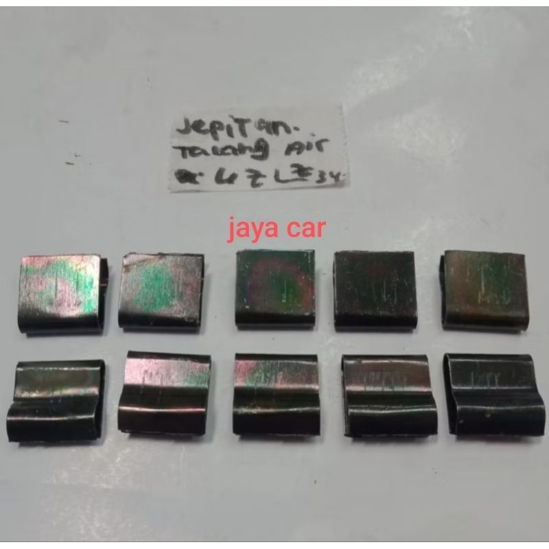 Jual clip klip kancing spi besi seng klem penjepit talang air set 10pc ...