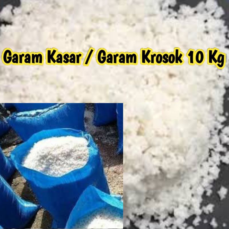 Jual Garam Kasar Kemasan 10 Kg | Shopee Indonesia
