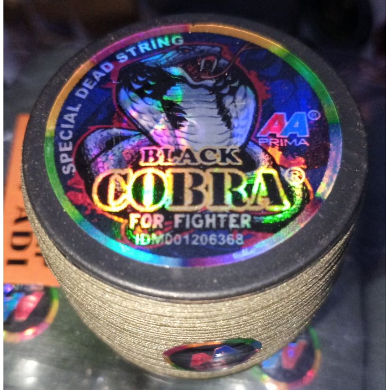 Jual Gelasan TURNAMEN "BLACK COBRA" original AA PRIMA, matot, bahan ...