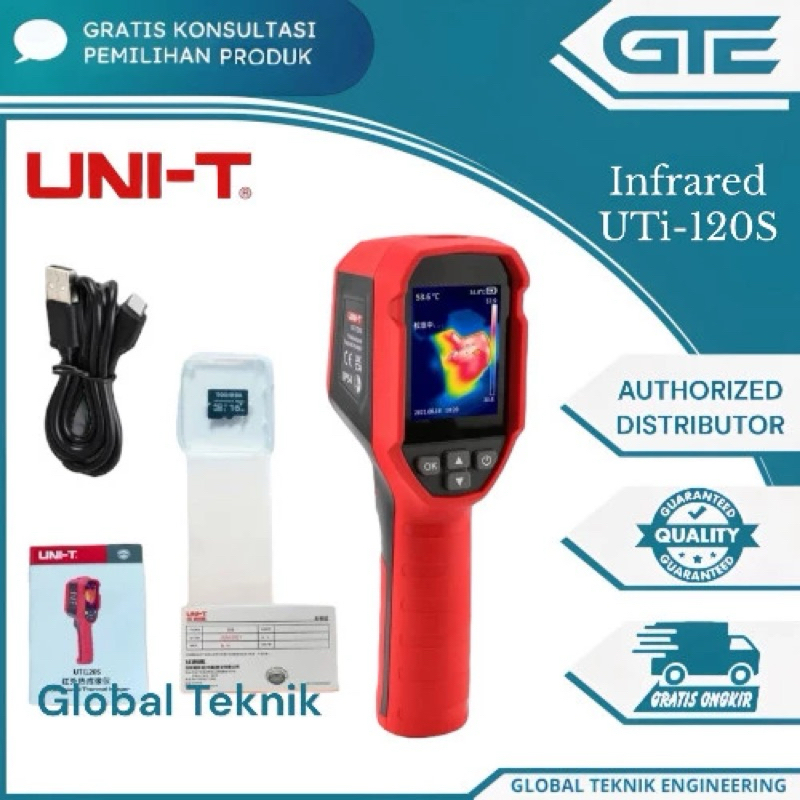 Jual Thermal Imager Camera UNI-T UTi120S Infrared Thermometer UNIT UTi ...