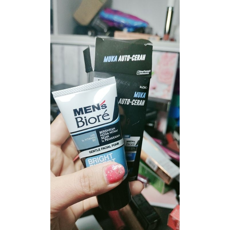 Jual MEN'S BIORE gentle facial foam | Shopee Indonesia