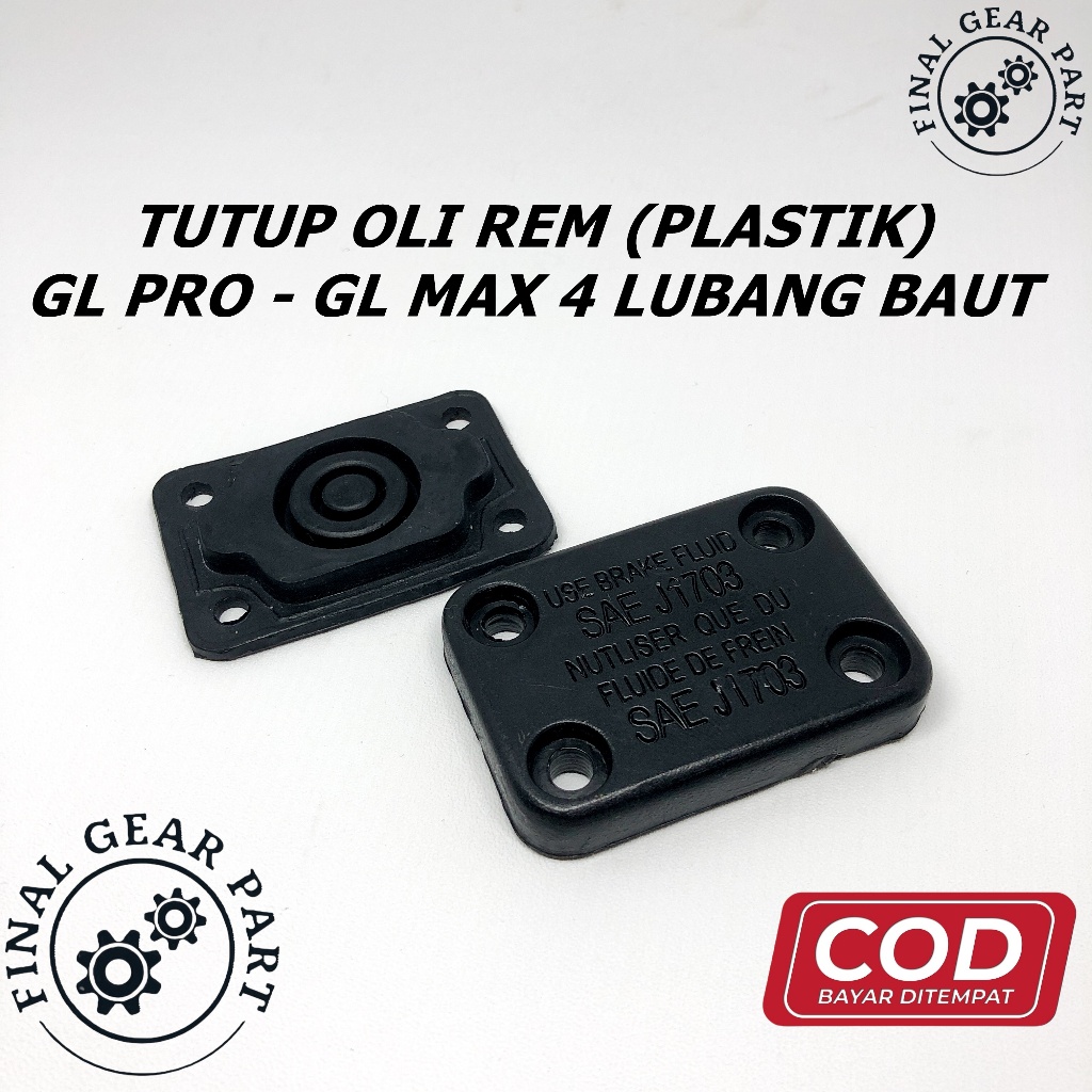 Jual [ Bisa COD ] Tutup Master Minyak Oli Rem + Karet Set Honda GL Pro ...