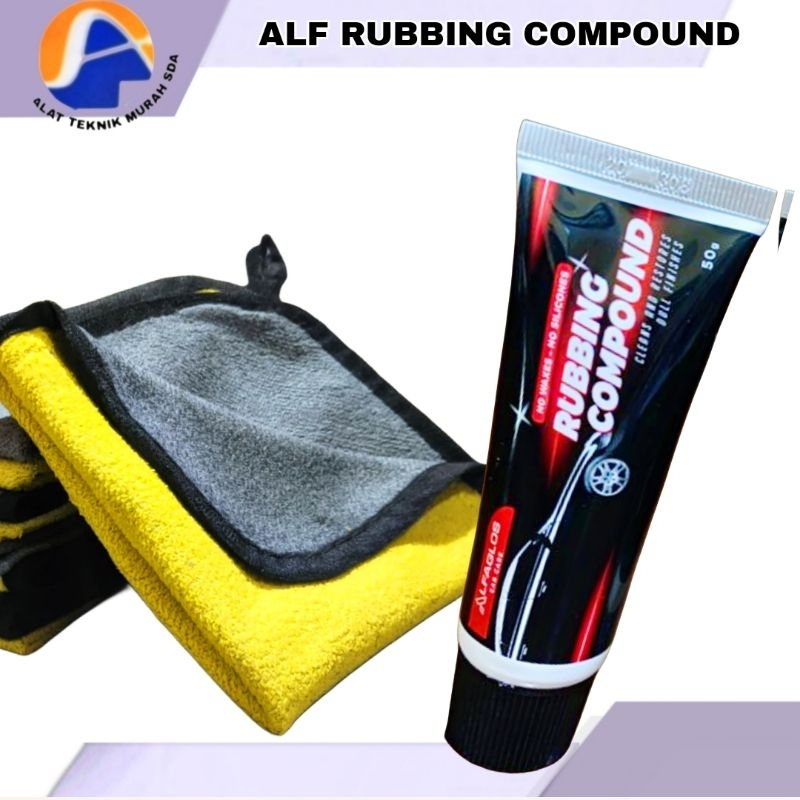 Jual ALF RUBBING COMPOUND 50GR Polish Penghilang baret anti baret mobil ...