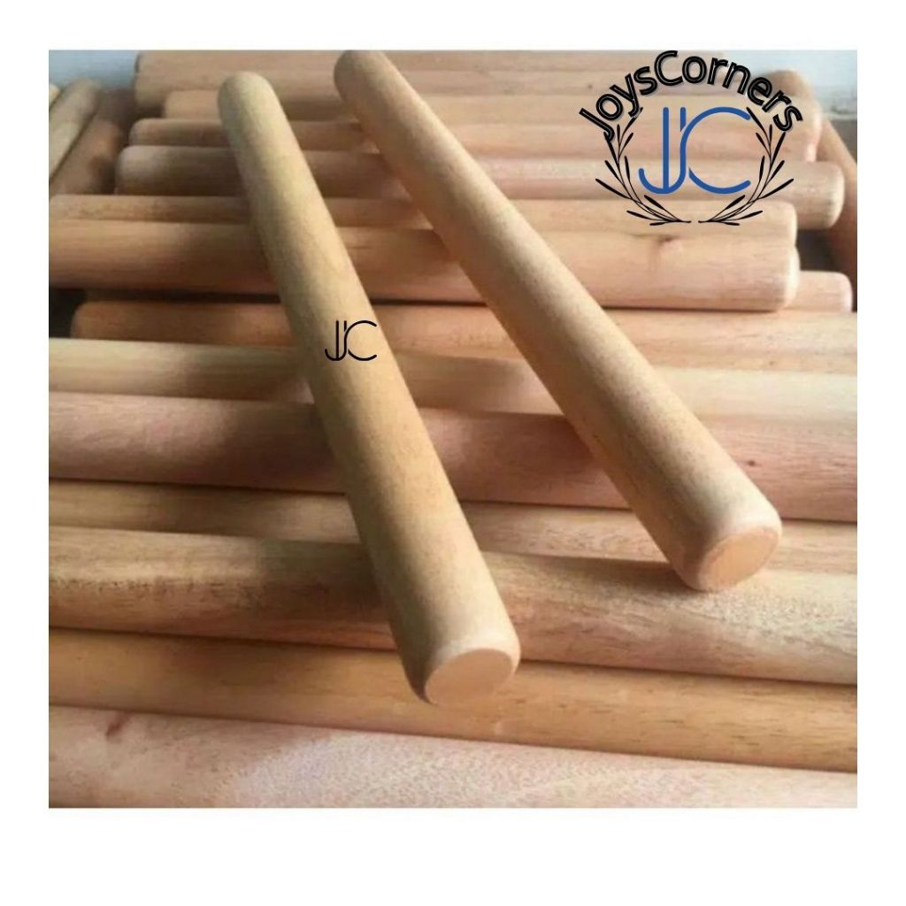 Jual Rolling Pin Kayu Stik / Kayu Penggiling Adonan Kue Ukuran 28cm Pin ...