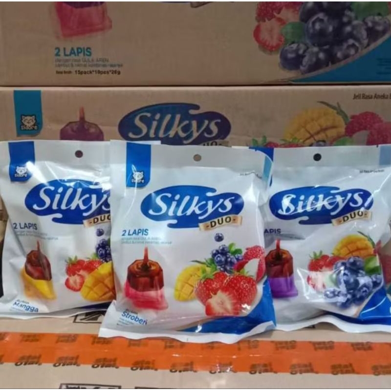 Jual Silkys Puding Duo Jelly (isi 10 cup) | Shopee Indonesia