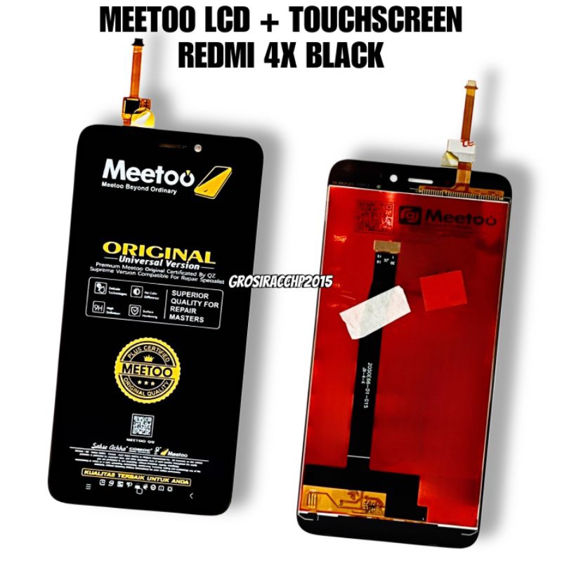 Jual MEETOO LCD + TOUCHSCREEN COMPATIBLE FOR XIAOMI REDMI 4X | Shopee Indonesia