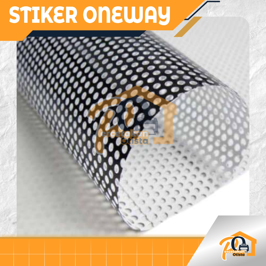 Jual Cetak One Way Sticker (sticker untuk kaca mobil atau kaca toko ...