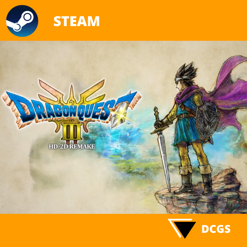 Jual DRAGON QUEST 3 HD - 2D Remake - Steam CD Key PC Game Original ...