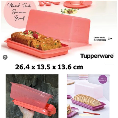 Jual Tupperware Bread Server Wadah Roti Panjang | Shopee Indonesia