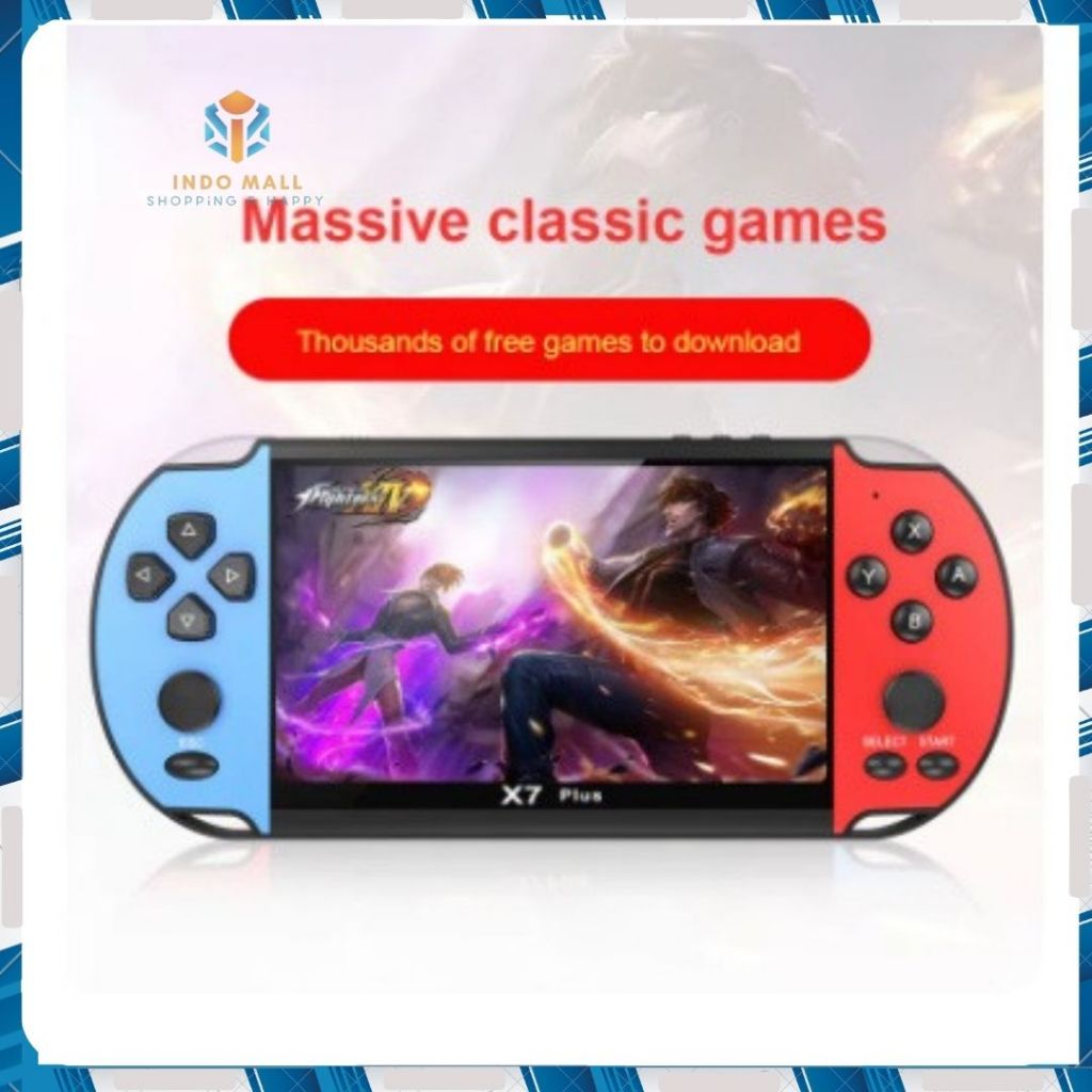 Jual X7 Plus Video Game Console Portable Retro Handheld Gameboy (IND ...