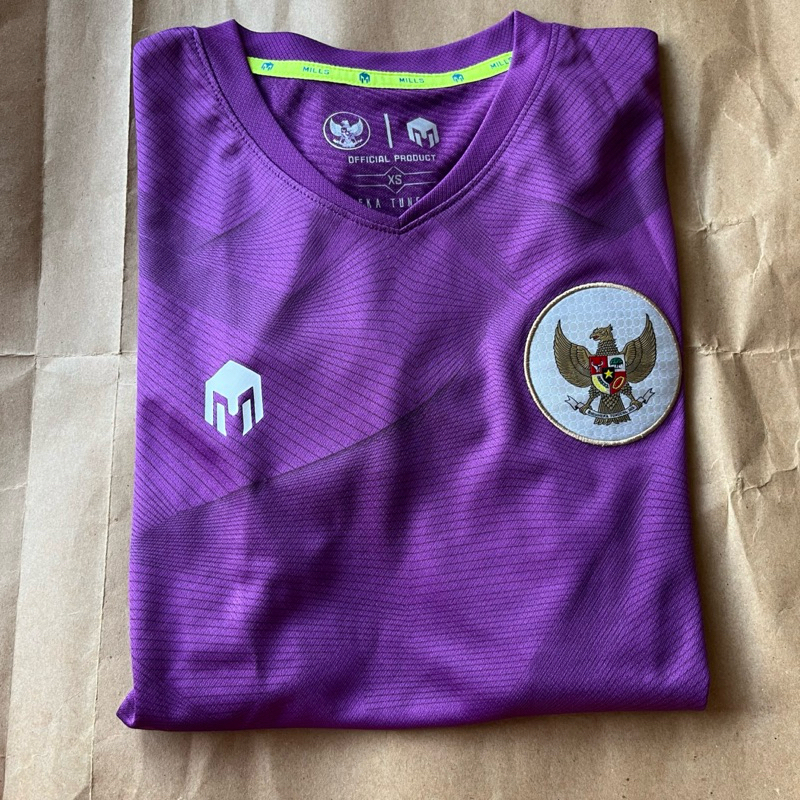 Jual JERSEY MILLS TRAINING / LATIHAN TIMNAS INDONESIA GARUDA - UNGU ...
